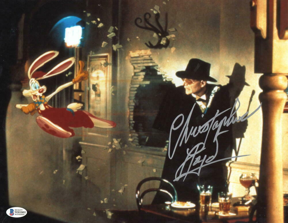 CHRISTOPHER LLOYD SIGNED 11X14 PHOTO WHO FRAMED ROGER RABBIT AUTOGRAPH ...