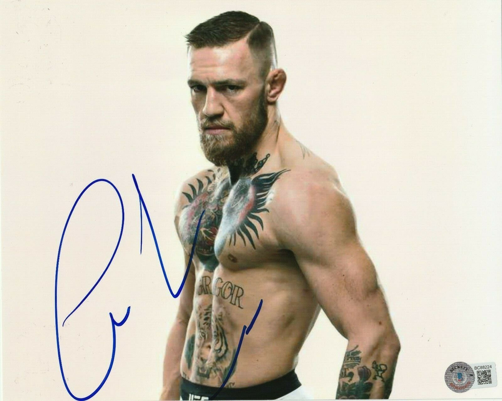 CONOR McGREGOR Signed MMA 8x10 PHOTO w/ Beckett COA (BAS) | Autographia