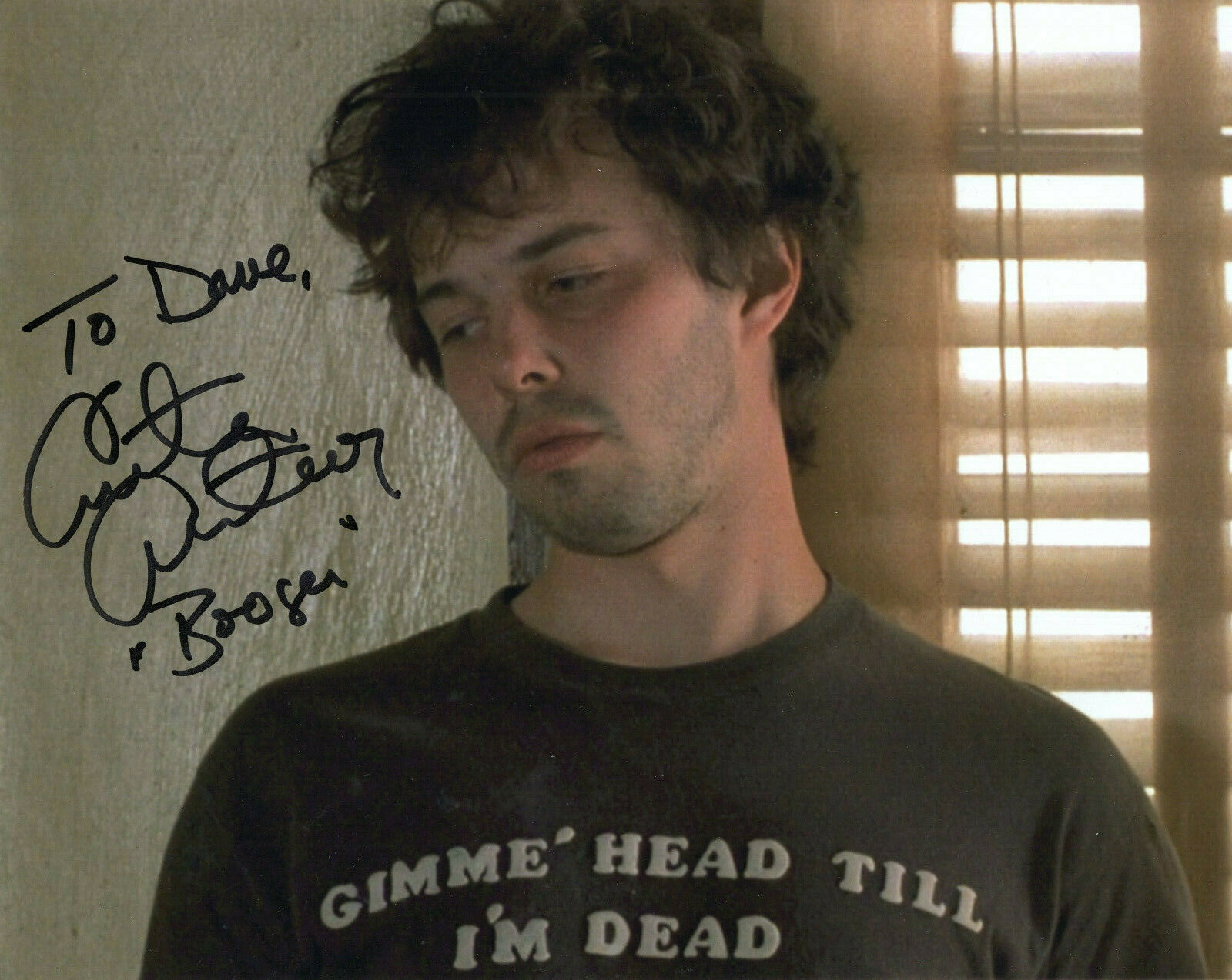 CURTIS ARMSTRONG HAND SIGNED 8x10 PHOTO+COA REVENGE OF THE NERDS TO ...