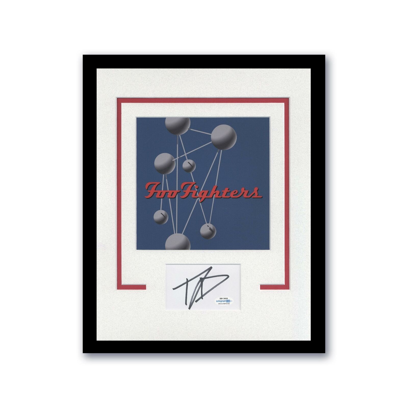 Foo Fighters Dave Grohl Autograph Signed Framed Photo The Colour The ...