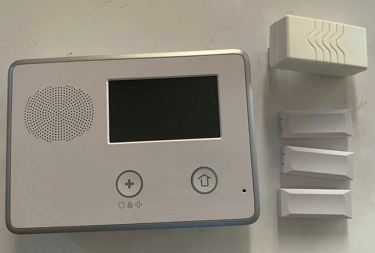 GO! CONTROL PANEL Model 2GIG-GCX Home Security w Power Supply Door ...