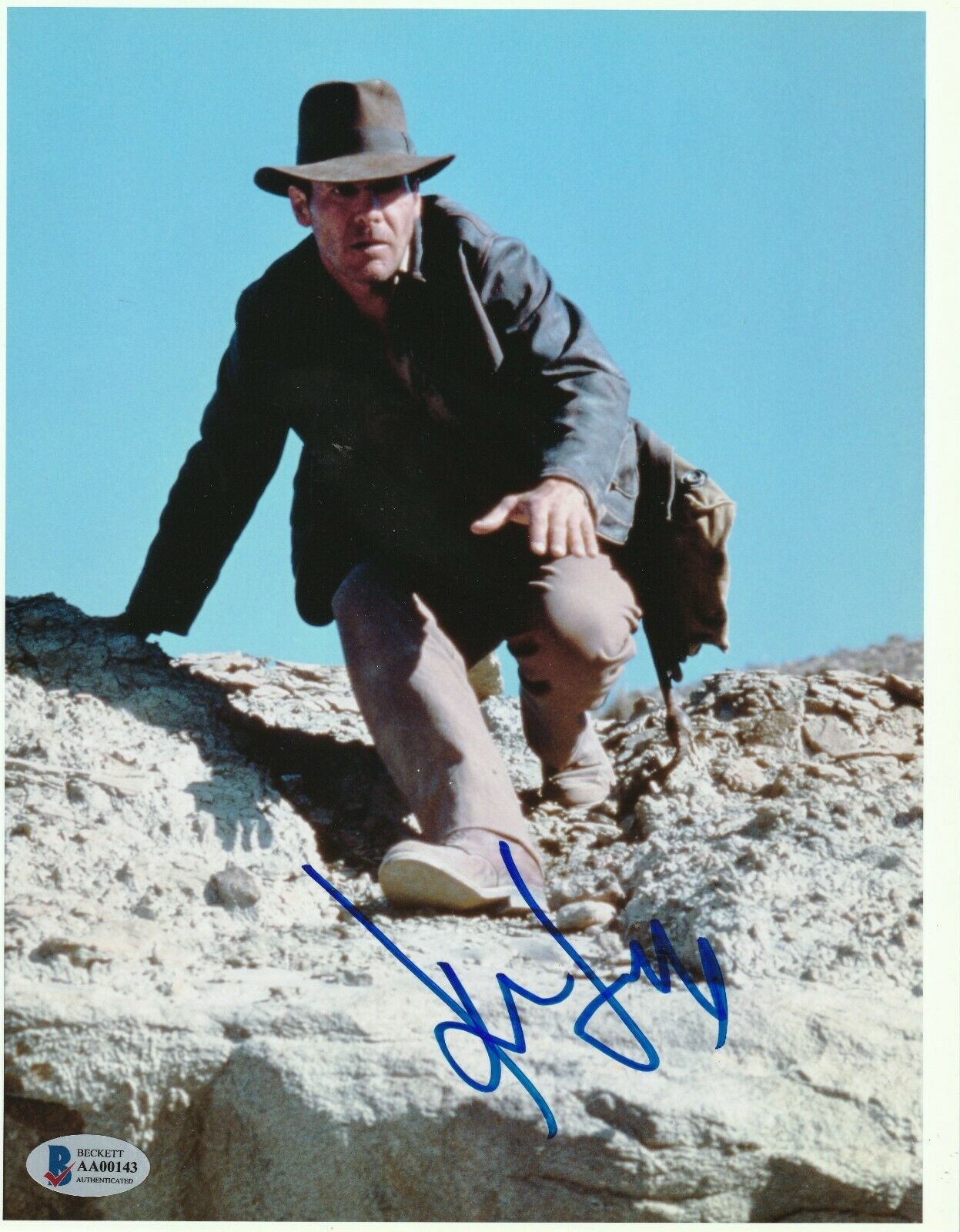 HARRISON FORD Signed INDIANA JONES 8x10 PHOTO w/ Beckett LOA | Autographia