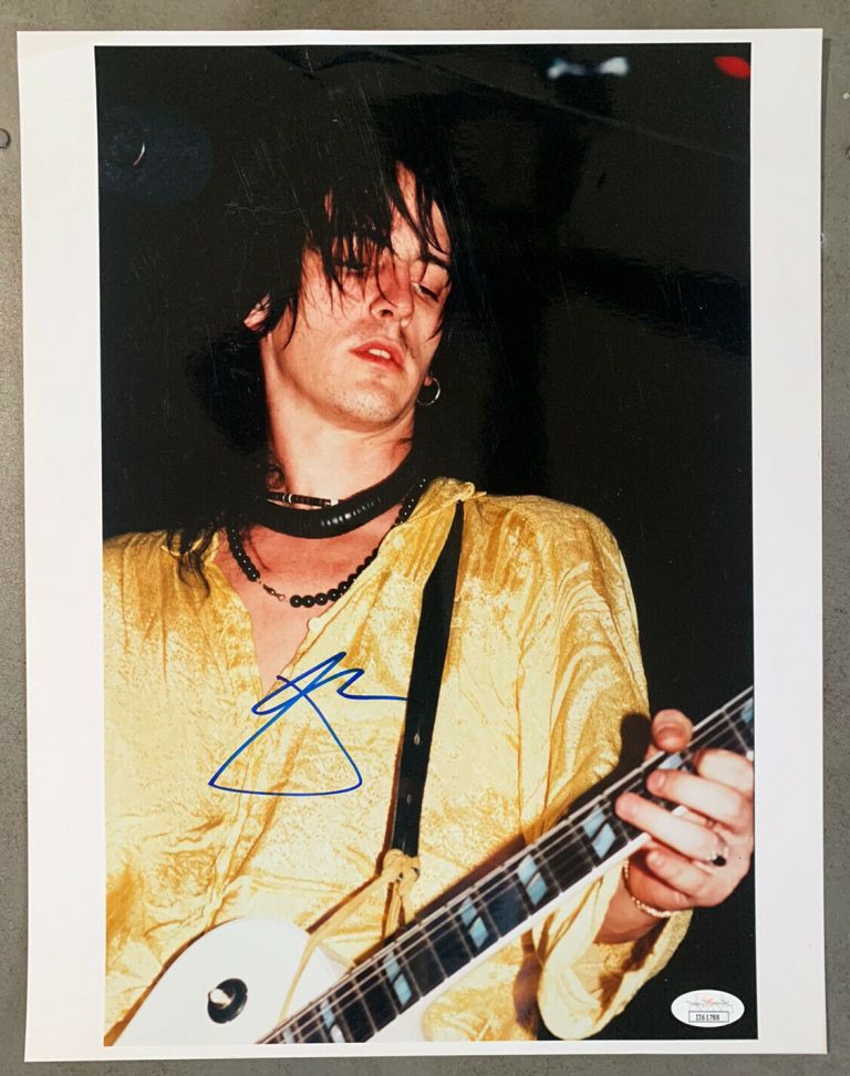 Izzy Stradlin Guns & Roses Signed Autographed 11x14 Photo JSA Certified ...