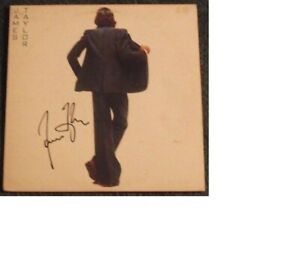 JAMES TAYLOR AUTOGRAPHED IN THE POCKET ALBUM SIGNED COA | Autographia