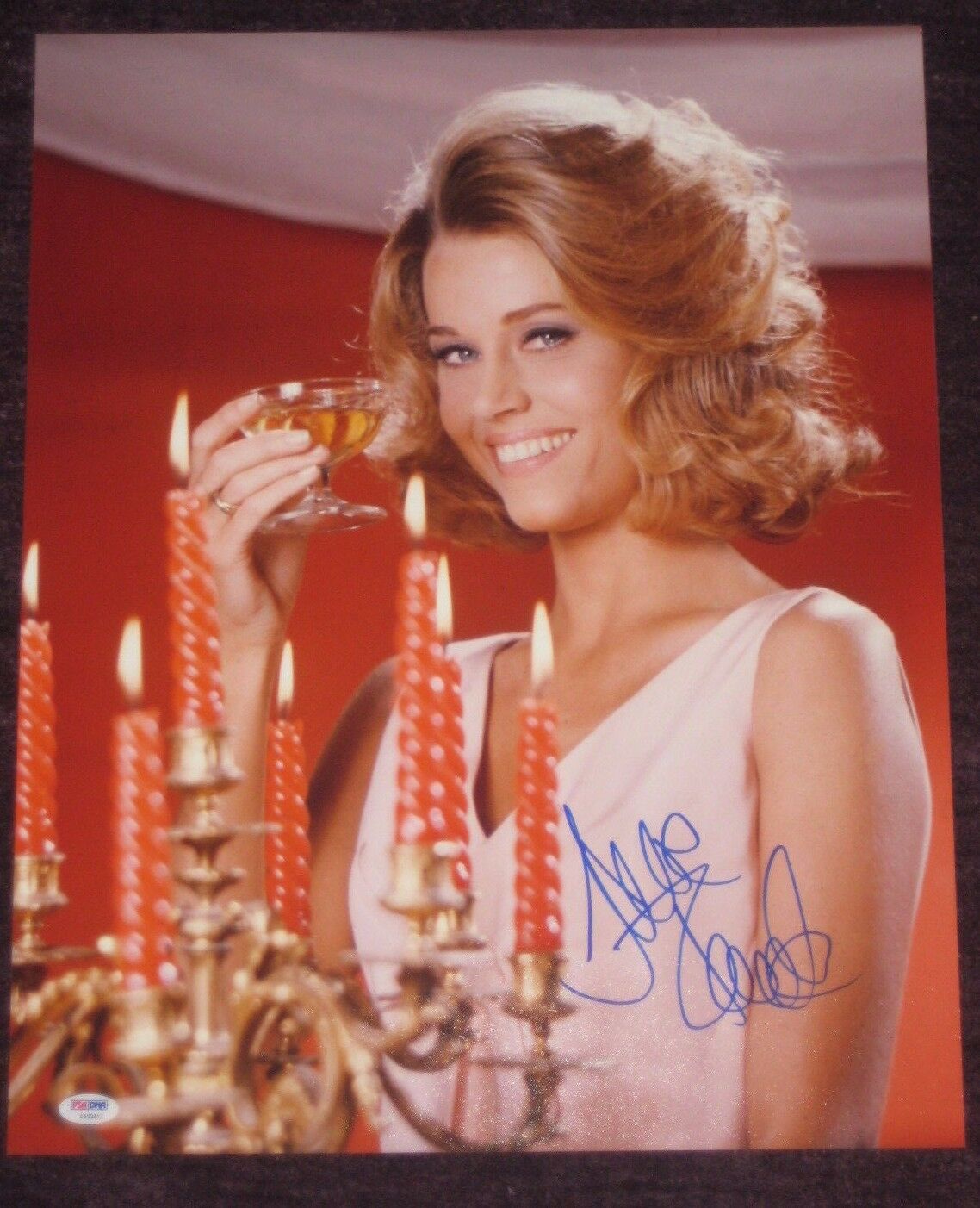 JANE FONDA Signed 16 x 20 PHOTO with PSA COA | Autographia