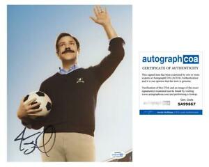 Jason Sudeikis "Ted Lasso" AUTOGRAPH Signed 8x10 Photo B ACOA | Autographia
