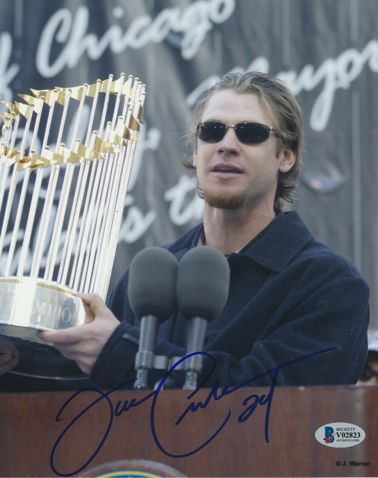 JOE CREDE Signed Chicago WHITE SOX 8x10 PHOTO w/ Beckett COA | Autographia