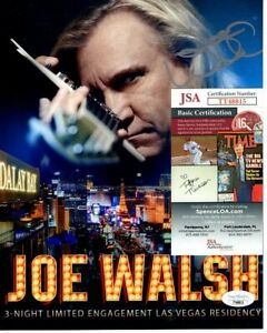 JOE WALSH signed 8x10 photo JSA THE EAGLES | Autographia