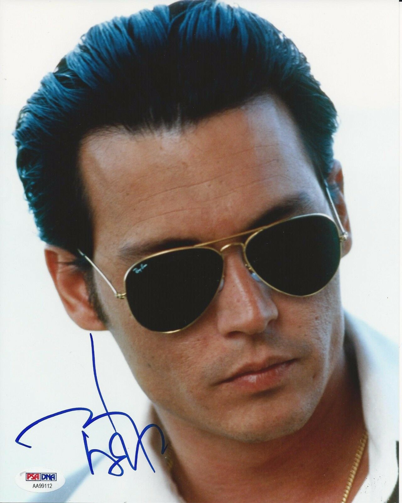 JOHNNY DEPP Signed 8 x10 PHOTO w/ PSA/DNA COA | Autographia