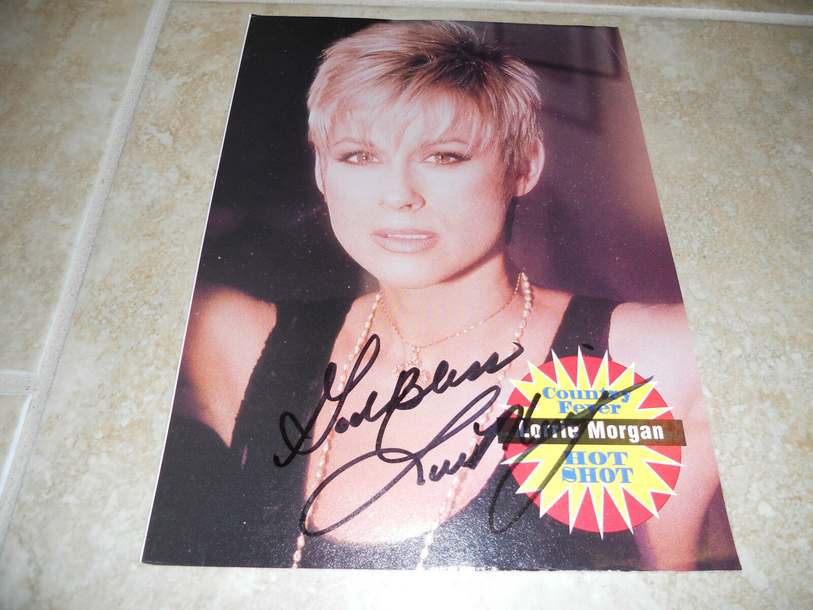 Lorrie Morgan Signed Autographed 8.5" x 11" Magazine Photo #1 PSA ...