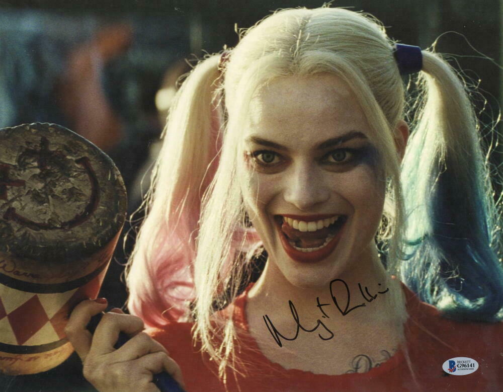 MARGOT ROBBIE SIGNED 11X14 PHOTO HARLEY QUINN AUTHENTIC AUTOGRAPH ...