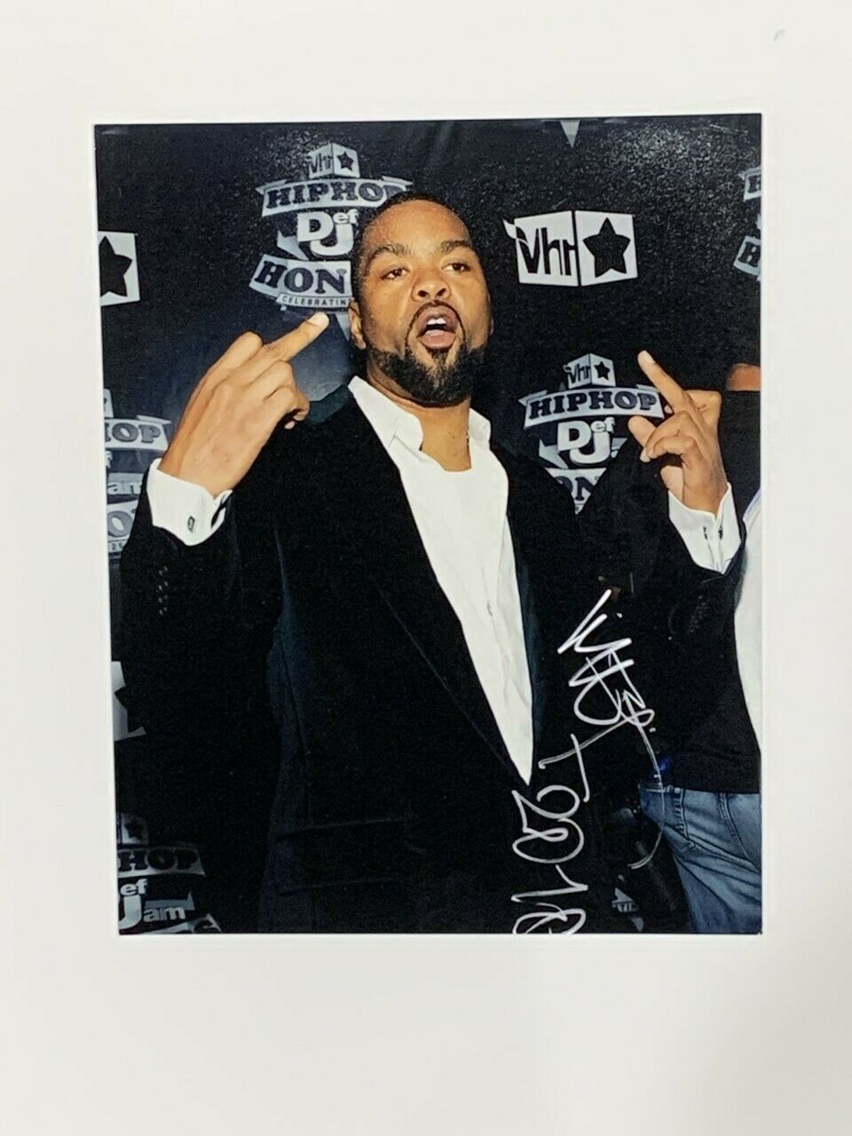METHOD MAN SIGNED 8X10 PHOTO WU TANG CLAN AUTOGRAPHED LEGEND | Autographia
