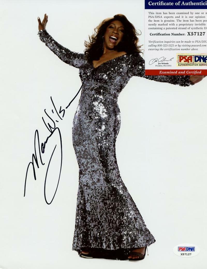 NANCY WILSON SUPREMES RECORDING ARTIST SIGNED 8X10 PHOTO W/COA PSA ...