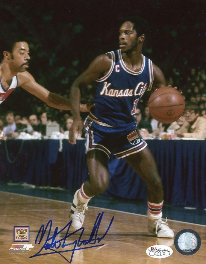 NATE ARCHIBALD KANSAS CITY KINGS SIGNED 8X10 PHOTO JSA SOA | Autographia