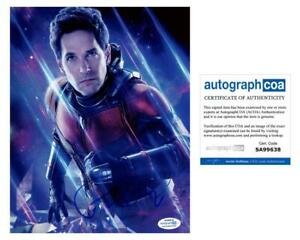 Paul Rudd "Avengers: Endgame" AUTOGRAPH Signed 'Ant-Man' 8x10 Photo ...
