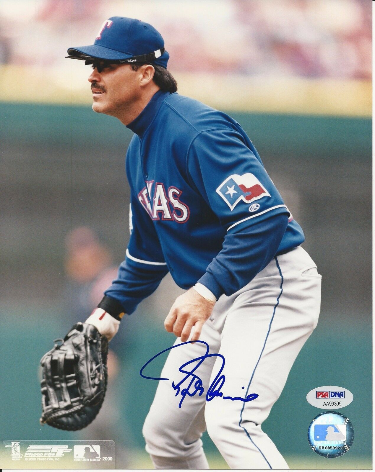 RAFAEL PALMEIRO (Texas Rangers) Signed 8x10 PHOTO w/ PSA COA | Autographia