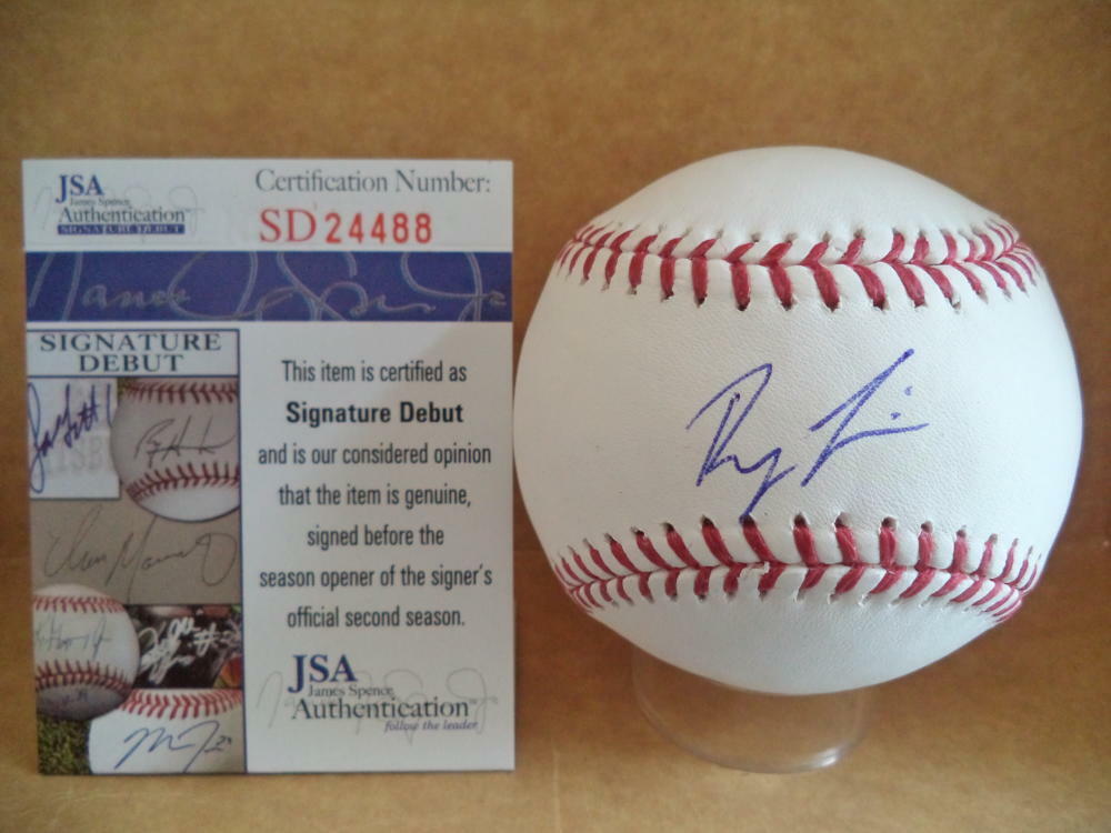 ROYCE LEWIS MINNESOTA TWINS SIGNATURE DEBUT SIGNED AUTO M.L. BASEBALL ...