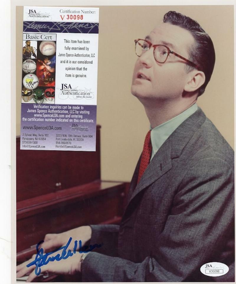 STEVE ALLEN SIGNED IN PERSON DECEASED 2000 SIGNED AUTO 8X10 PHOTO JSA ...