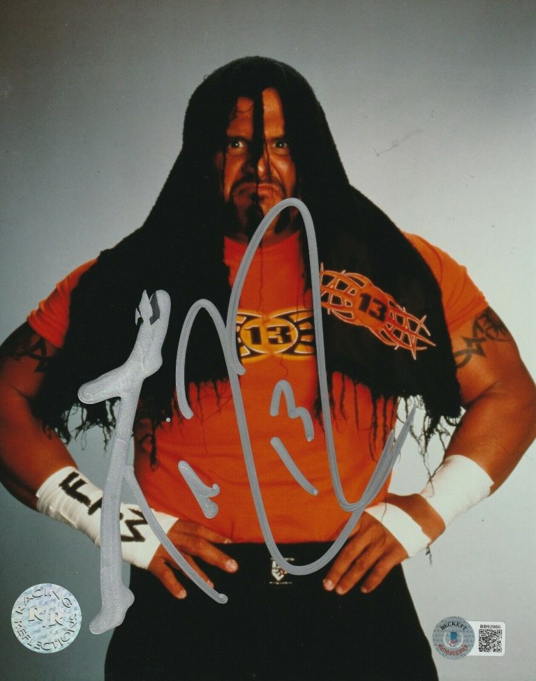 TAZ (Tazz) Signed Wrestling 8x10 PHOTO w/ Beckett COA (BAS) | Autographia