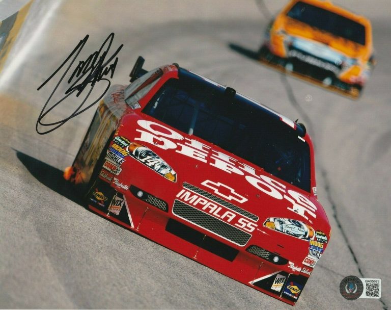 TONY STEWART Signed 8x10 PHOTO with Beckett COA (BAS) | Autographia