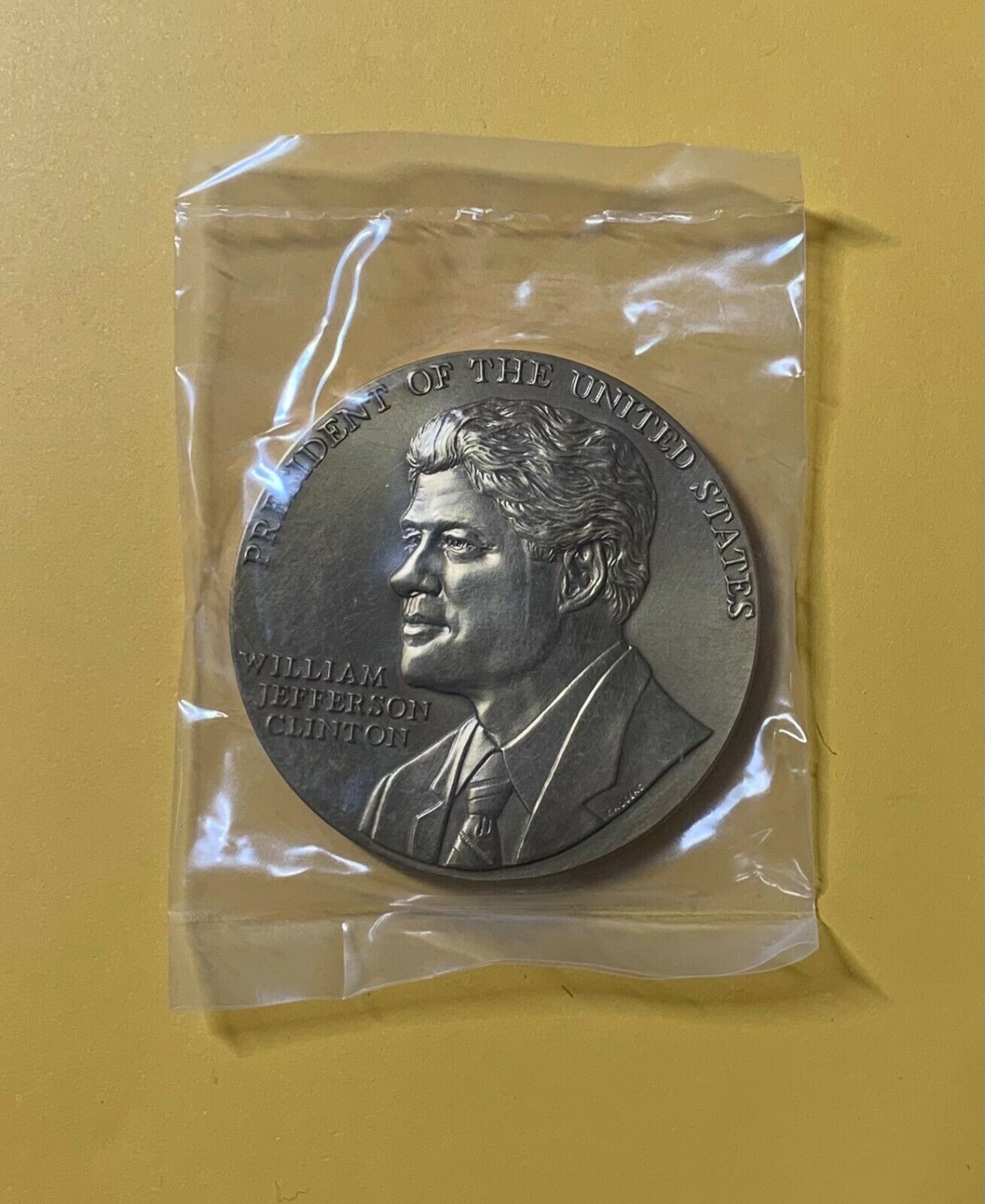 WILLIAM (BILL) JEFFERSON CLINTON COPPER COMMEMORATIVE INAUGURATION ...