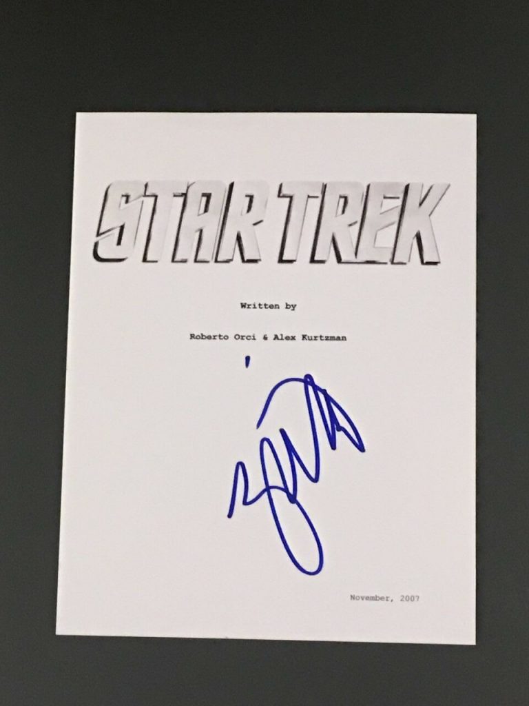 Autographed Star Trek Signed Poster & Memorabilia for Sale | Autographia