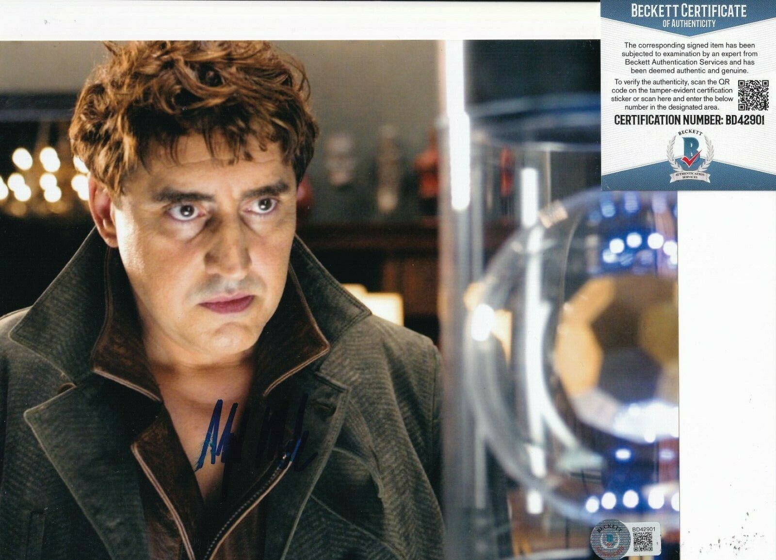 ALFRED MOLINA signed (SPIDER MAN 2) Dr Otto 8X10 photo BECKETT BAS ...