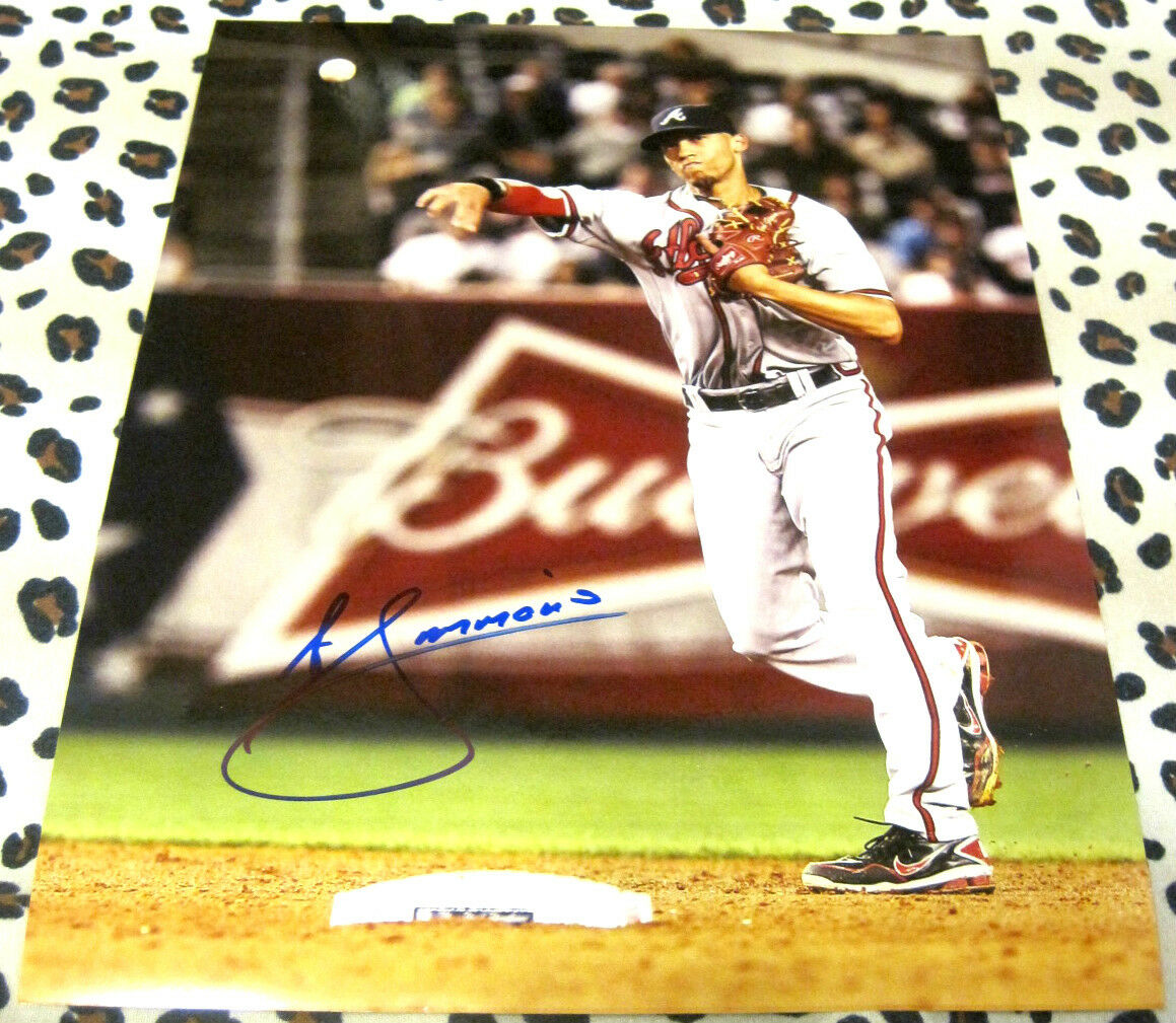 ANDRELTON SIMMONS ATLANTA BRAVES AUTOGRAPHED SIGNED 11X14 PHOTO W/COA ...