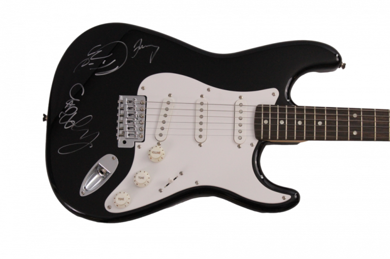 Shop Coldplay Signed Memorabilia & Signed Poster, Guitar | Autographia