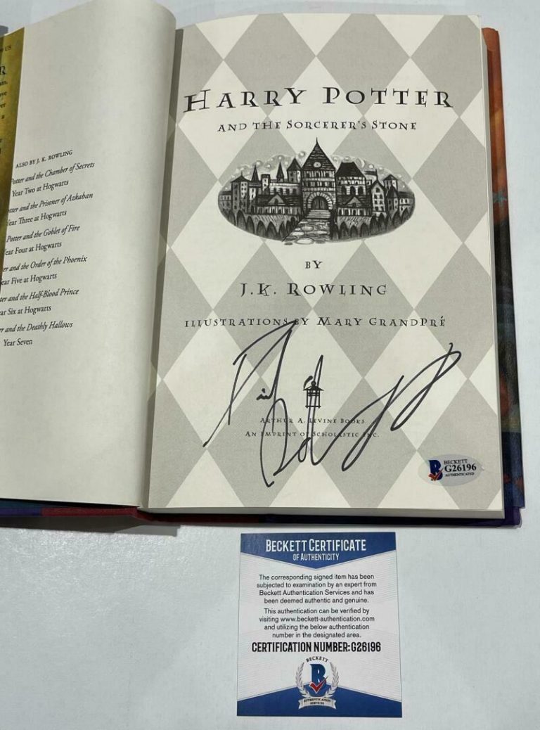 Harry Potter Memorabilia & Collectibles - Rare Books, Signed Posters ...