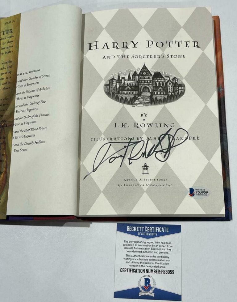 Harry Potter Memorabilia & Collectibles - Rare Books, Signed Posters ...