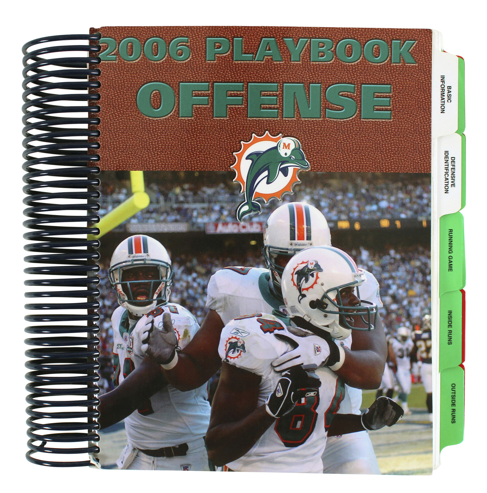 Dolphins Mike Mularkey Authentic Signed 2006 Offensive Playbook BAS ...