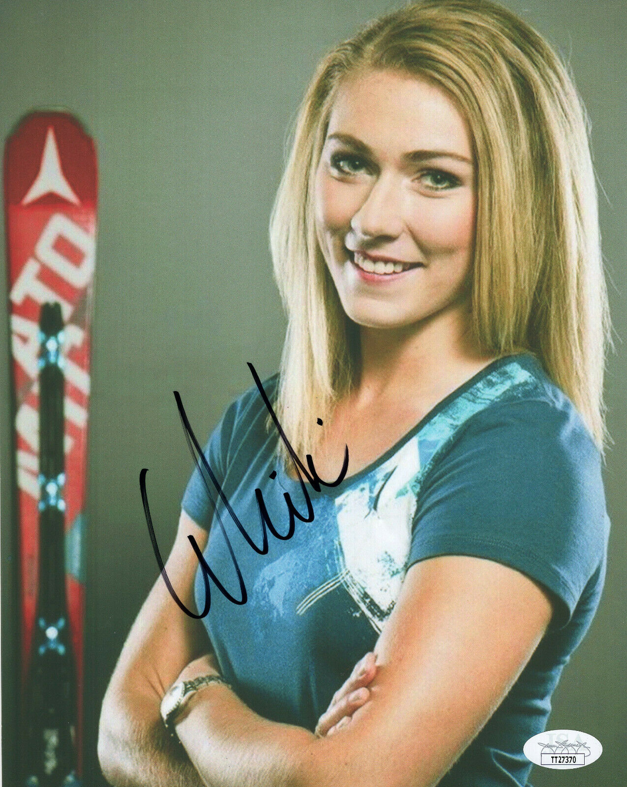Mikaela Shiffrin Autograph Mikaela Shiffrin Hand Signed 4x6 Photo ...
