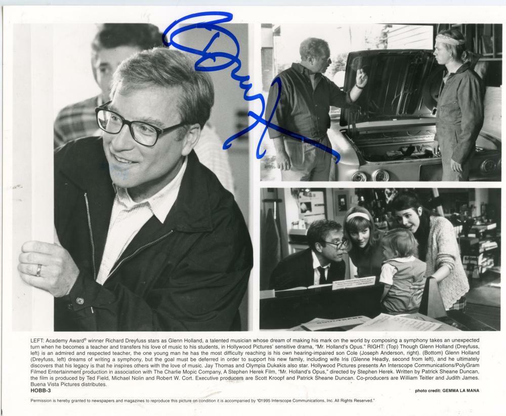 RICHARD DREYFUSS FAMOUS ACTOR SIGNED AUTOGRAPHED 8X10 PHOTO W/ COA ...
