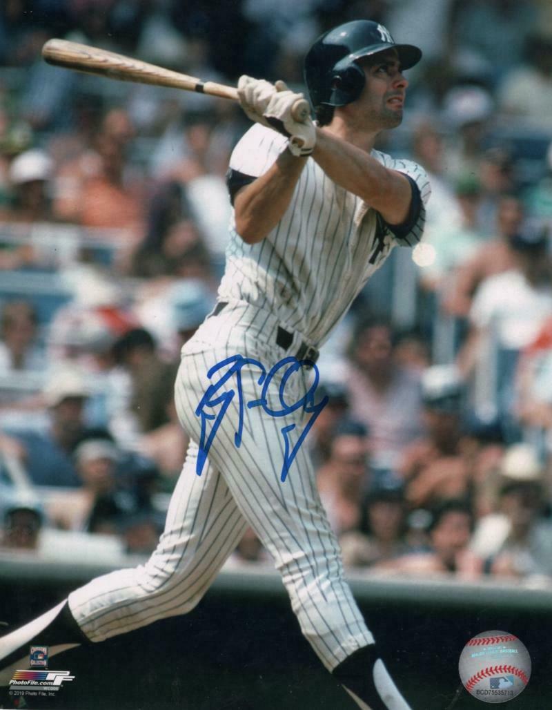 ROY SMALLEY NEW YORK YANKEES SIGNED AUTOGRAPHED 8X10 PHOTO W/COA ...