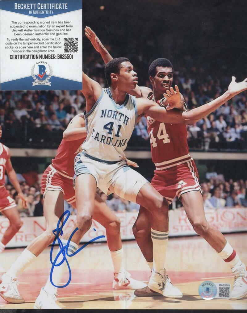 SAM PERKINS NORTH CAROLINA SIGNED 8X10 PHOTO BECKETT BA25501 | Autographia