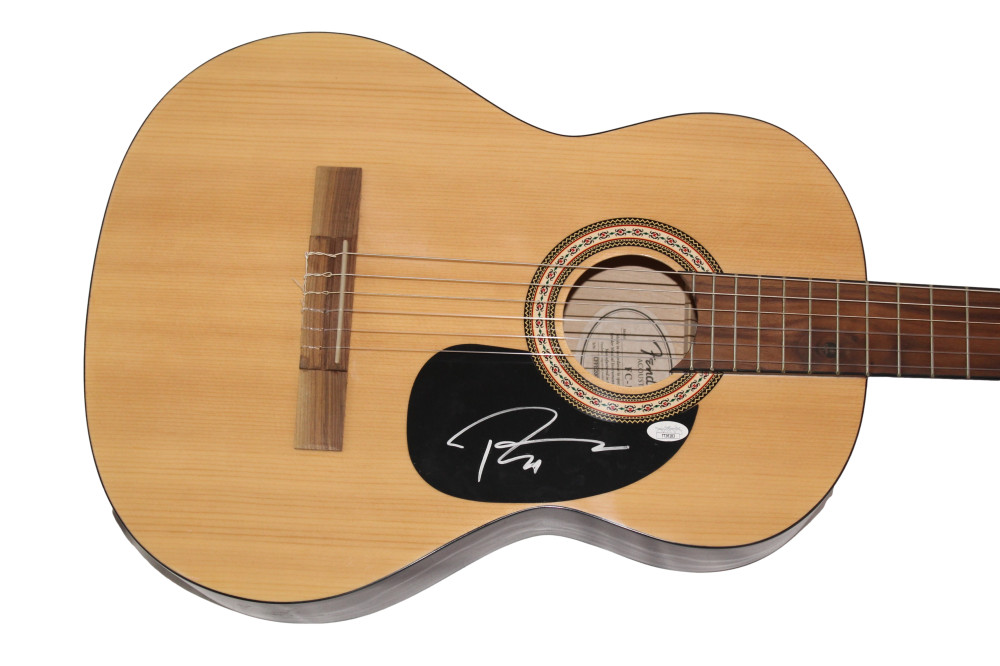 ROB THOMAS SIGNED AUTOGRAPH FENDER ACOUSTIC GUITAR MATCHBOX TWENTY STUD ...