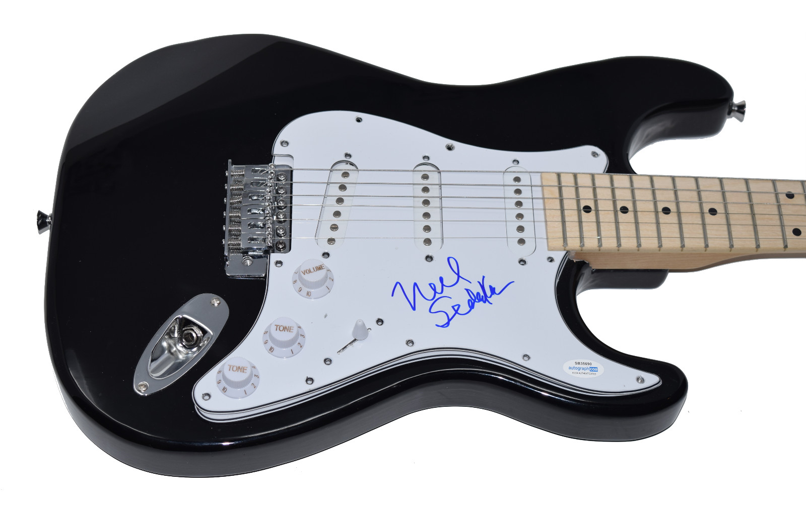 Neil Sedaka Signed Autographed Electric Guitar Pop Singer ACOA COA ...