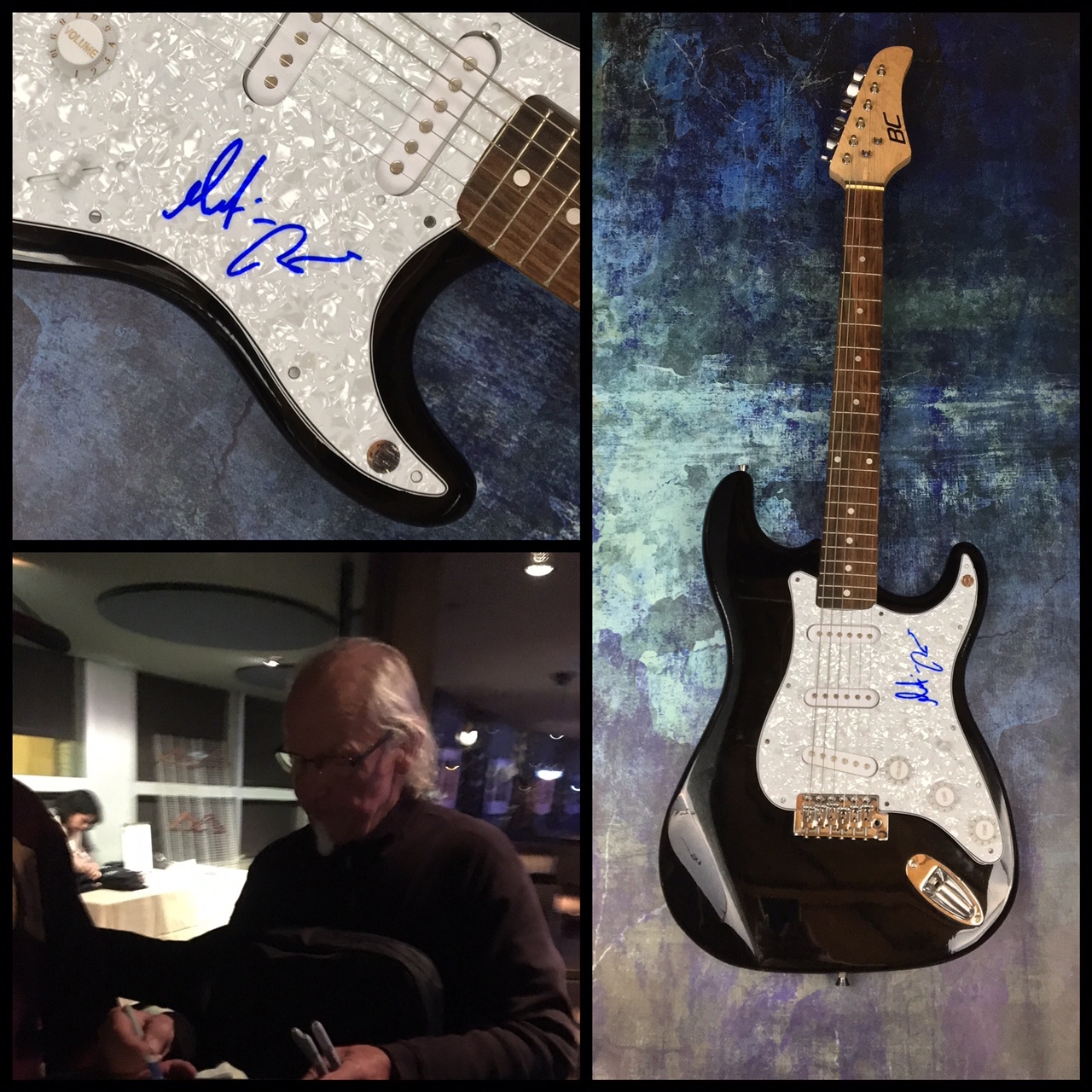 GFA Jethro Tull Guitarist * MARTIN BARRE * Signed Electric Guitar PROOF ...