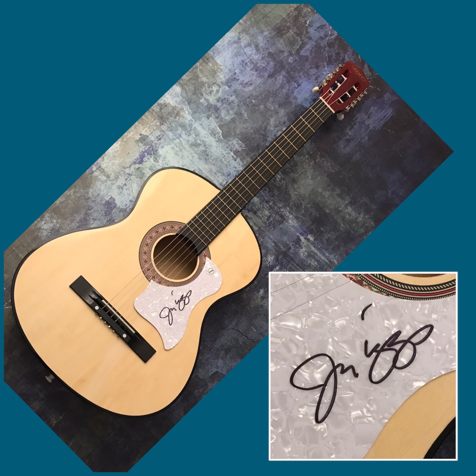 GFA 38 Special Band Guitarist * JERRY RIGGS * Signed Acoustic Guitar J3 ...