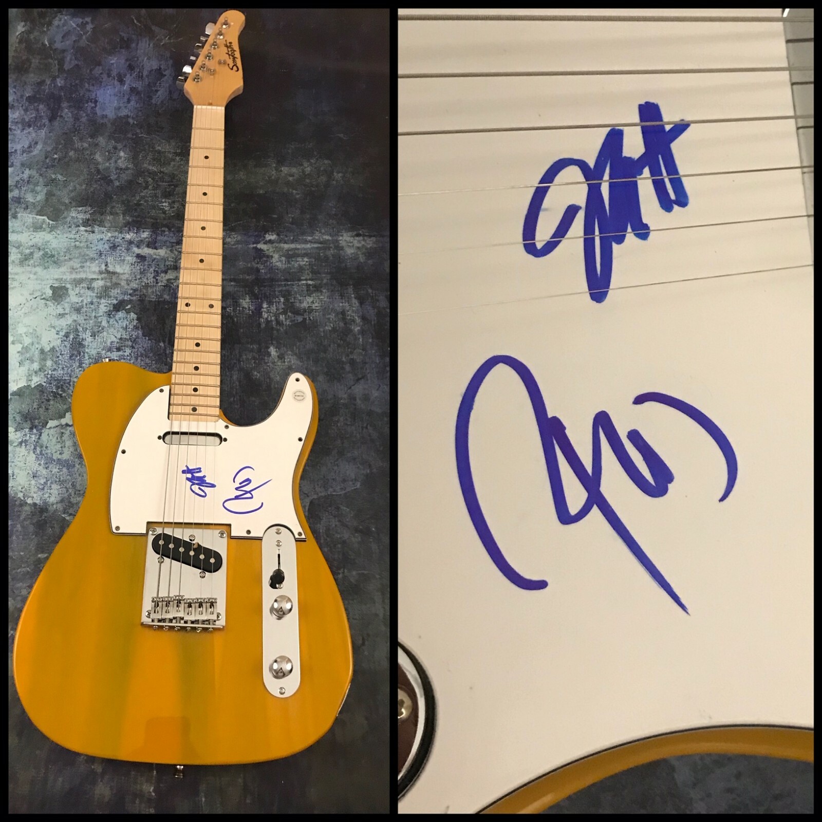 GFA Robert DeLeo & Jeff Gutt * STONE TEMPLE PILOTS * Signed Electric ...