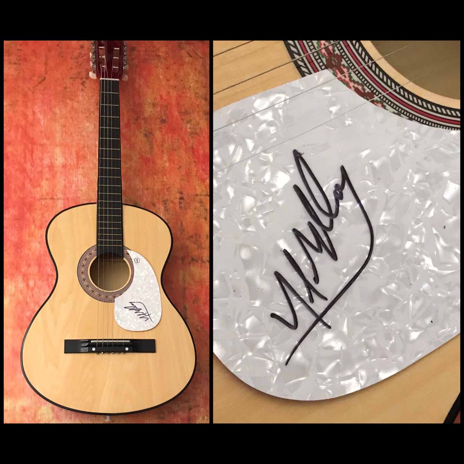 GFA Wink Country Legend * NEAL McCOY * Signed Acoustic Guitar N11 COA ...