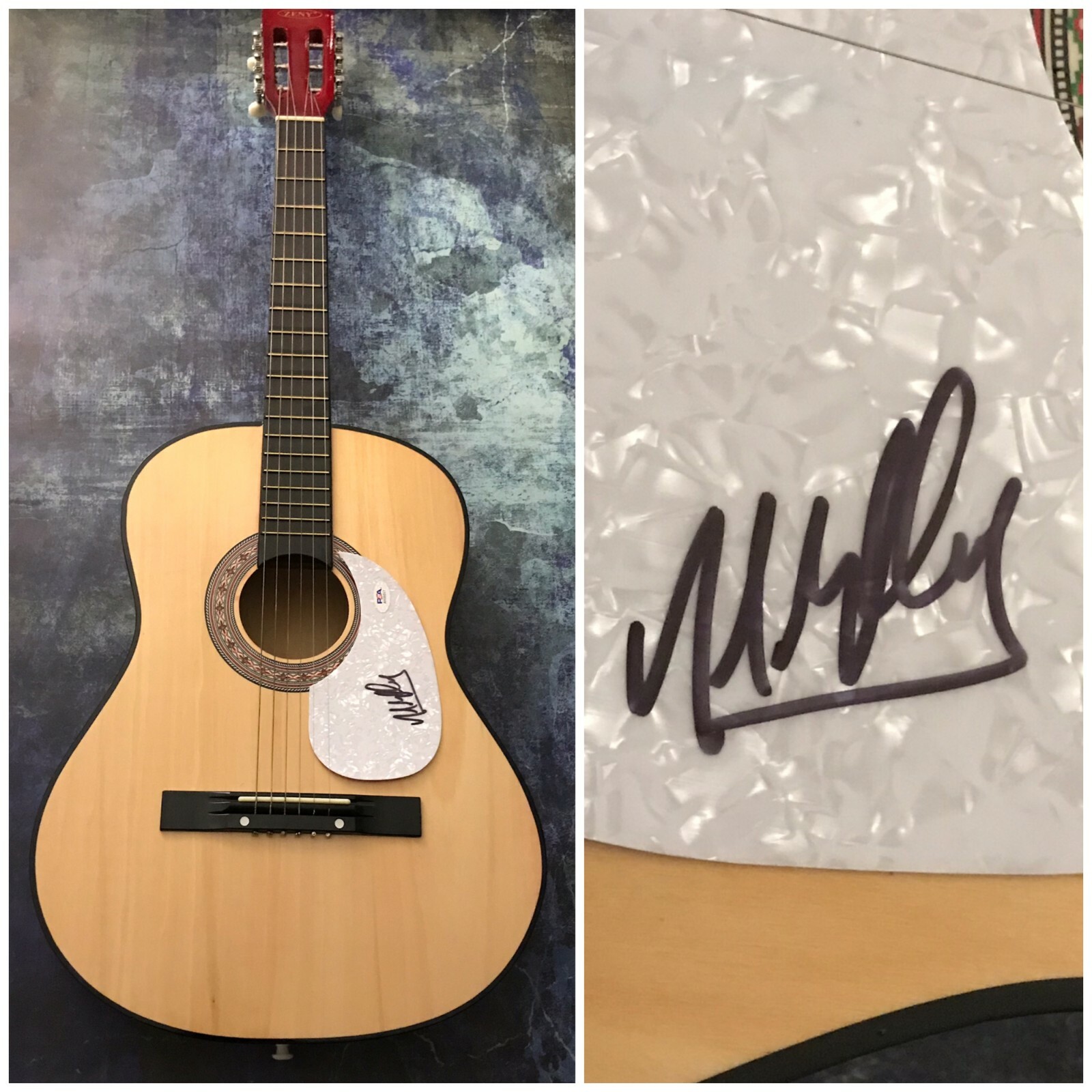 PSA Legend No Doubt About It * NEAL McCOY * Signed Acoustic Guitar N2 ...