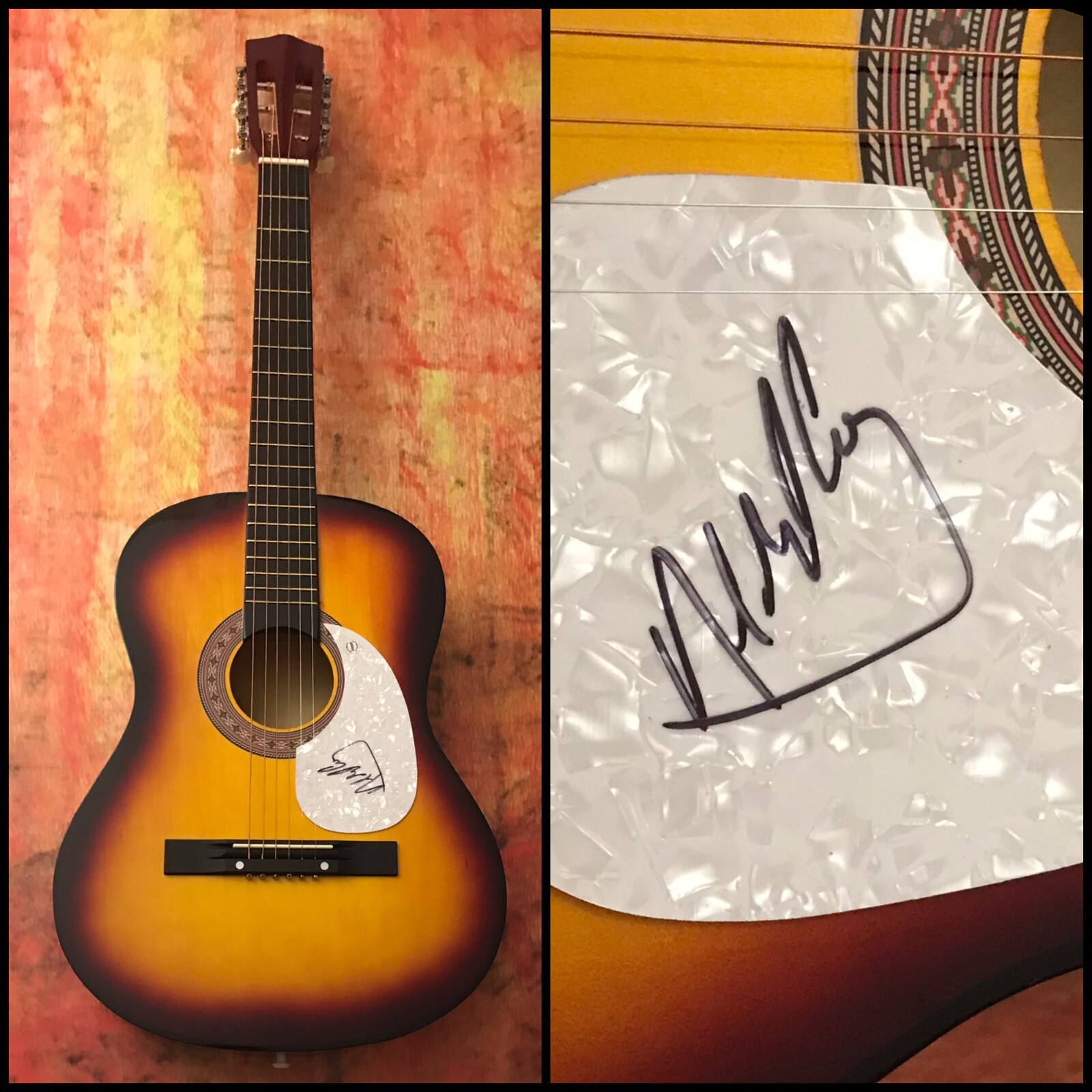 GFA Wink Country Legend * NEAL McCOY * Signed Acoustic Guitar N12 COA ...