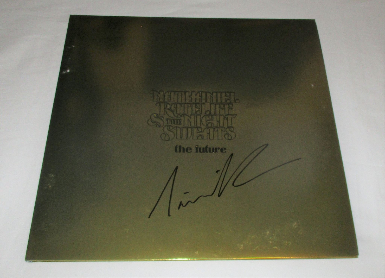NATHANIEL RATELIFF SIGNED THE FUTURE VINYL RECORD JSA | Autographia