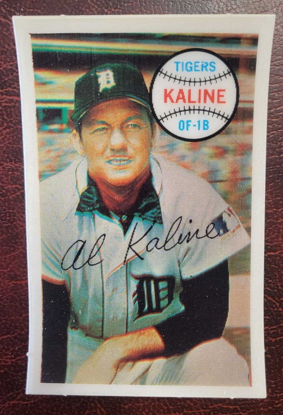 1970 KELLOGGS 3-D AL KALINE TIGERS HOF #52 BASEBALL CARD VINTAGE NO ...