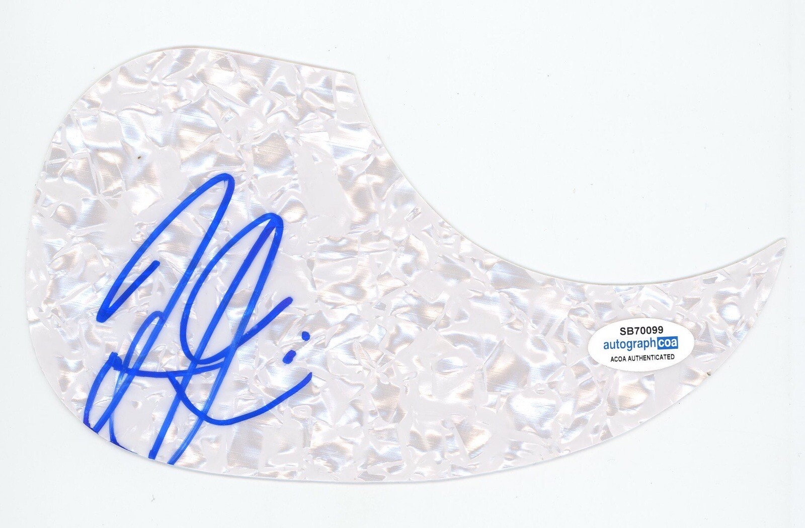 JACKSON DEAN SIGNED AUTOGRAPH ACOUSTIC GUITAR PICKGUARD ACOA DONT COME ...