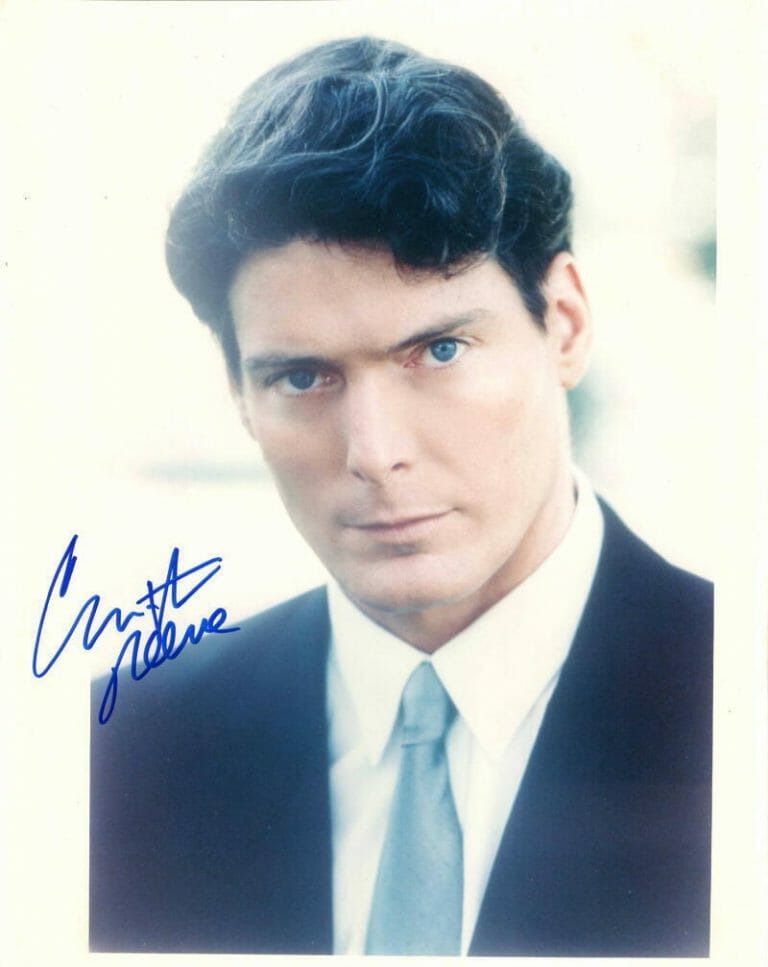 CHRISTOPHER REEVE SIGNED AUTOGRAPH 8X10 PHOTO - CLARK KENT SUPERMAN ...