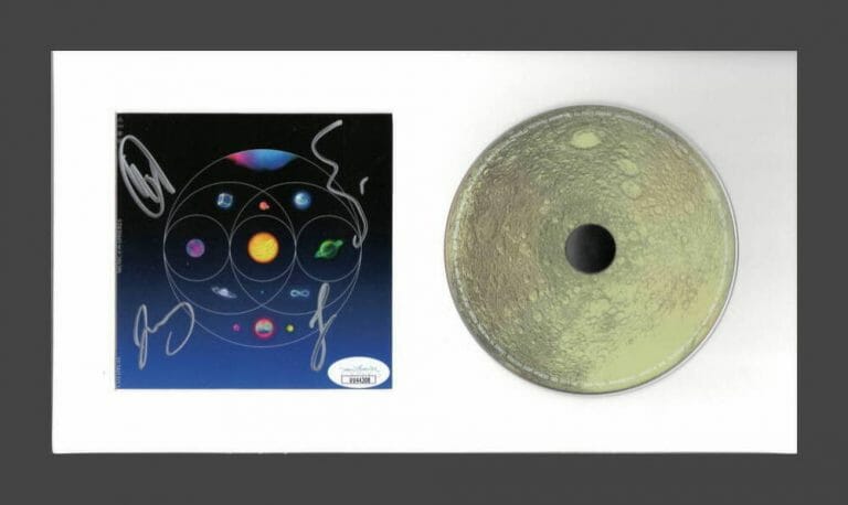 Shop Coldplay Signed Memorabilia & Signed Poster, Guitar | Autographia