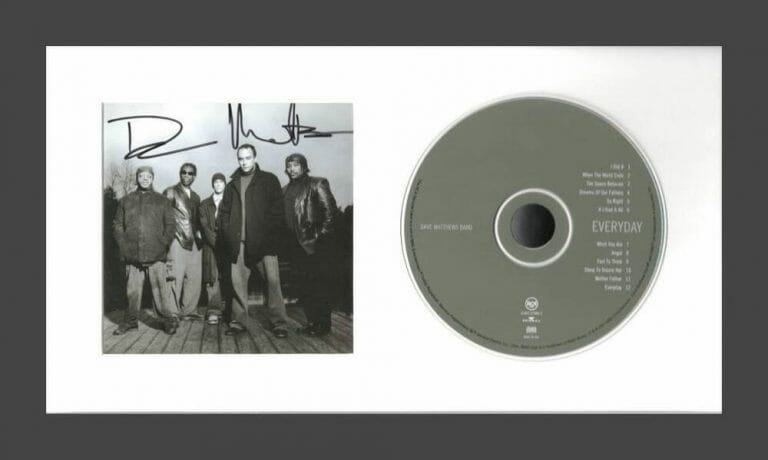 Autographed Dave Matthews Band Memorabilia & Signed Guitars | Autographia